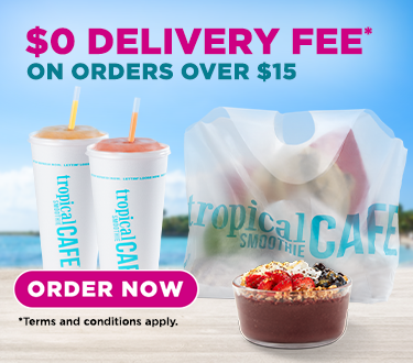 Tropical smoothie delivery store